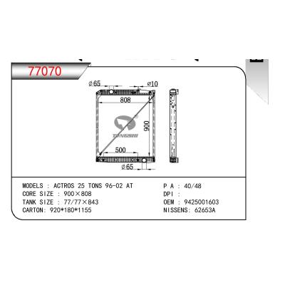 重卡散热器-广东鑫统仕集团有限公司
